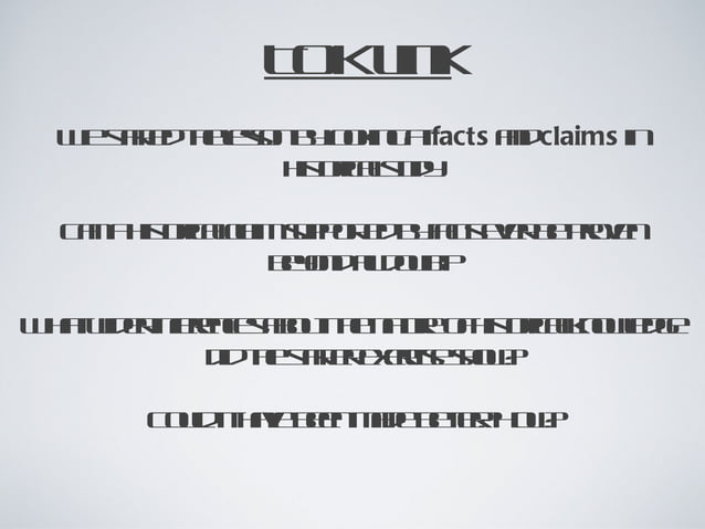 Lesson outline the 21 demands | PPT