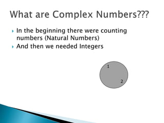 Complex numbers- College Algebra | PPTX