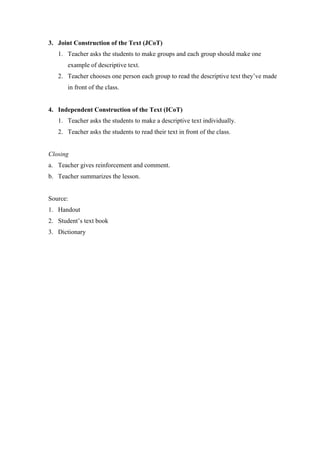 Lesson plan | PDF