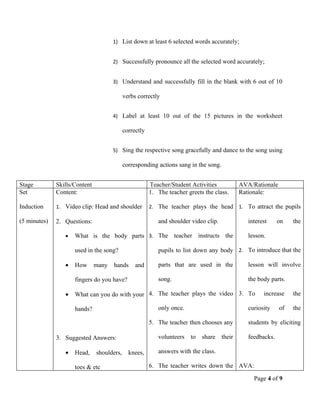 Listening Lesson Plan | PDF
