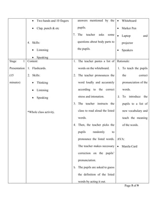Listening Lesson Plan | PDF