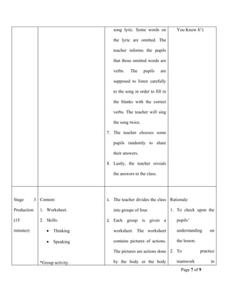 Listening Lesson Plan | PDF