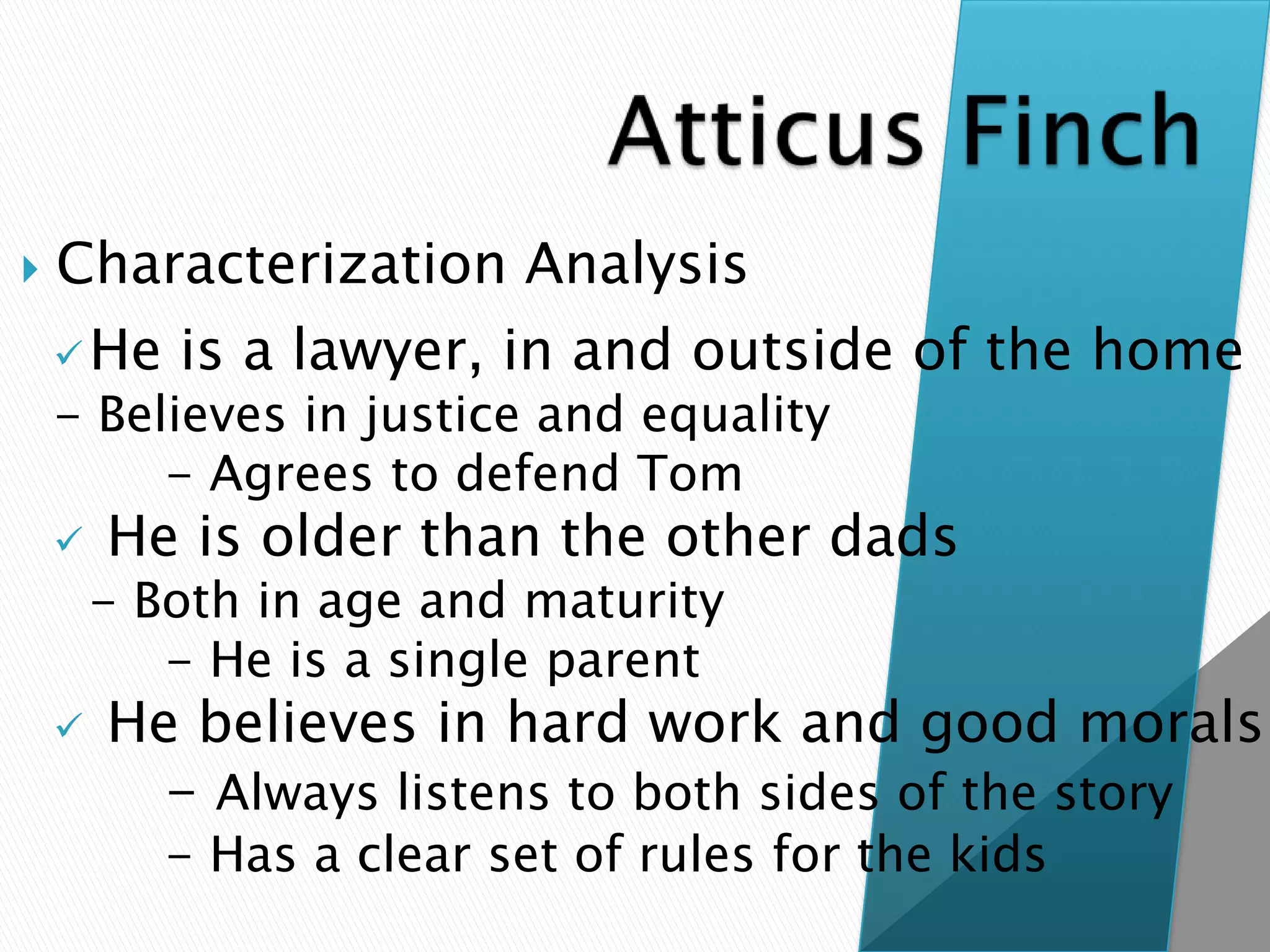 TKAM Character Lesson plan | PPT