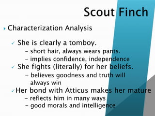 TKAM Character Lesson plan | PPTX