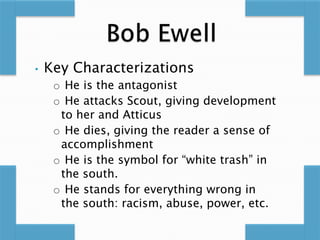 TKAM Character Lesson plan | PPT