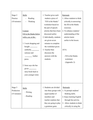 Lessonplan | DOCX