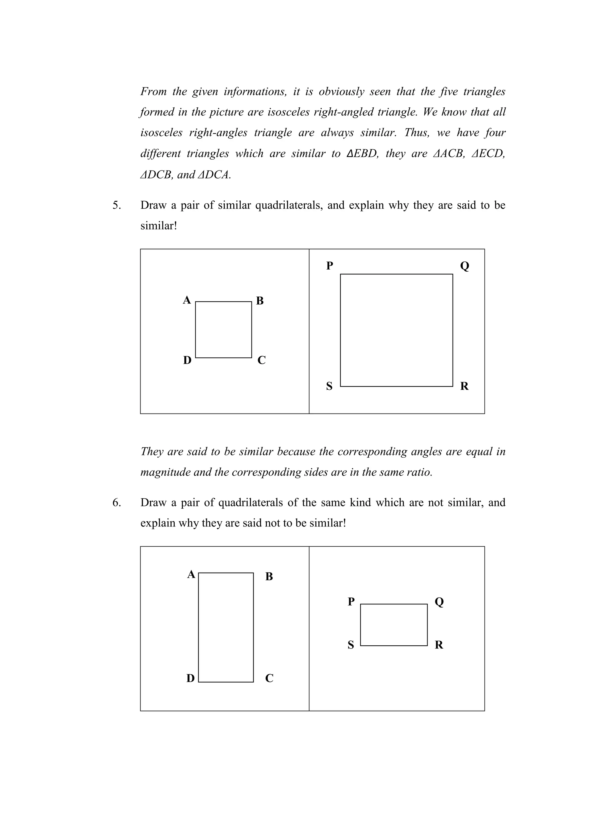 Lesson plan Congruence and Similarity | DOCX