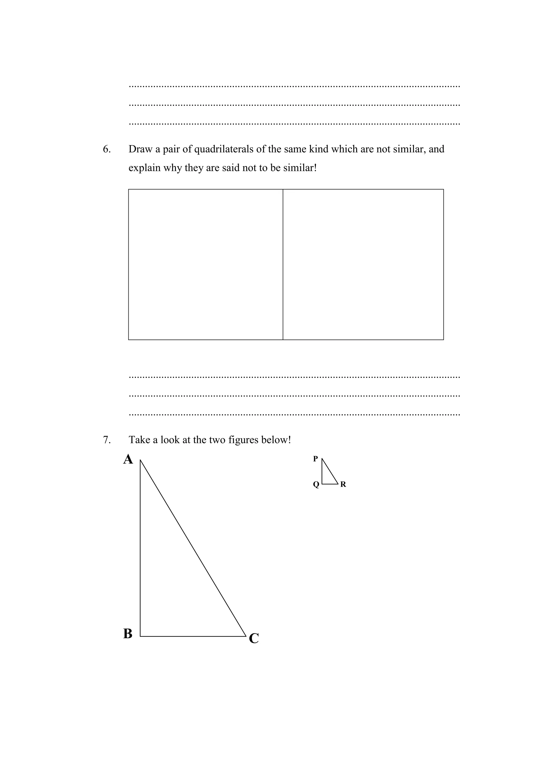 Lesson plan Congruence and Similarity | DOCX