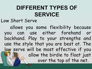 Badminton Serve | PPT