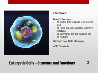 Eukaryotic Cells -Brief Online Lesson Plan | PPTX | Biological Sciences ...