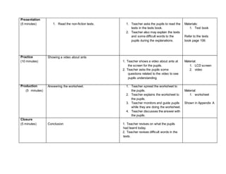 KSSR year 4 lesson plan reading unit 11 | PPT