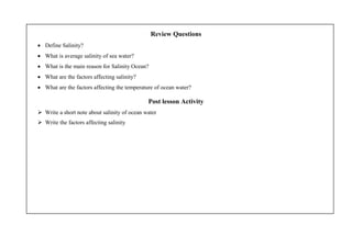 Lesson plan | PPT