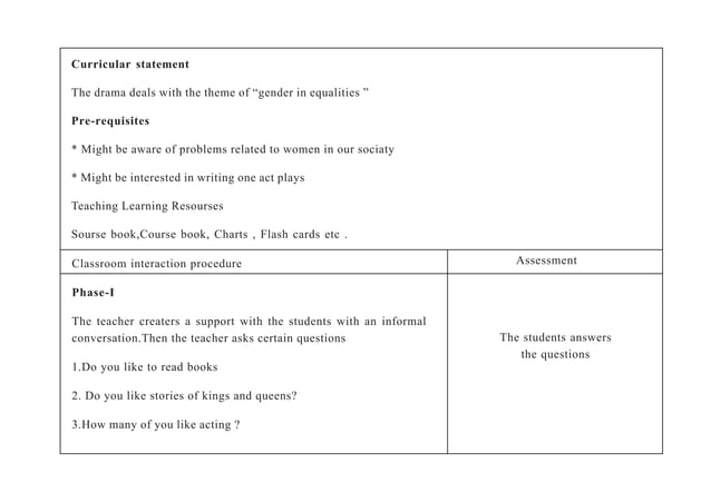 Lesson Templates | PDF