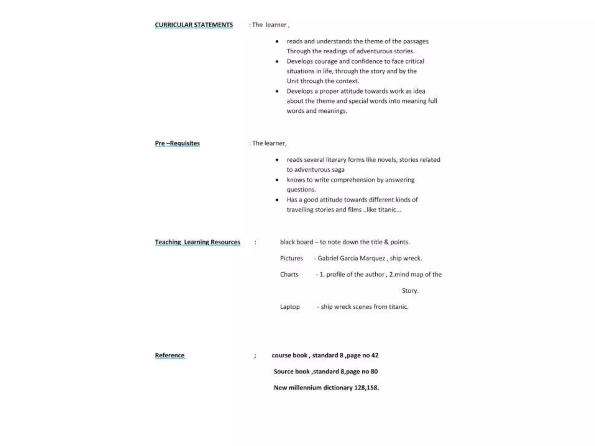 Innovative Lesson plan | PPTX