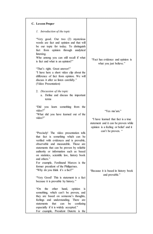 Detailed Lesson Plan In Fact And Opinion detailed-lesson-plan-in-fact-and-opinion