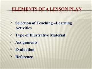 Lesson plan, unit plan | PPT