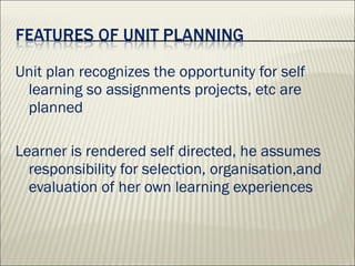 Lesson plan, unit plan | PPT
