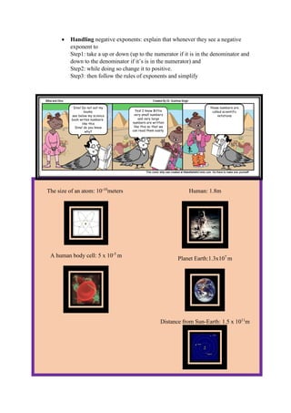 Lesson plan exponents and powers class VIII | PDF