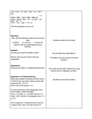 Detailed Lesson Plan in Mathematics | DOCX
