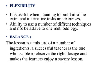 How to plan a Lesson | PPTX