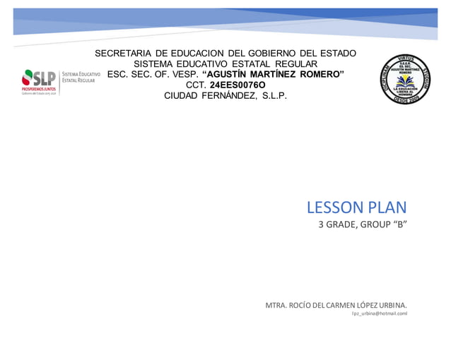 Lesson plan. 3 Grade | DOCX | Homework and Study | Education