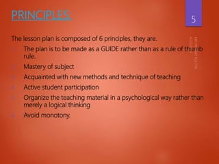 Lesson plan short introduction. | PPT