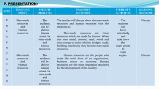Lesson plan | PPTX