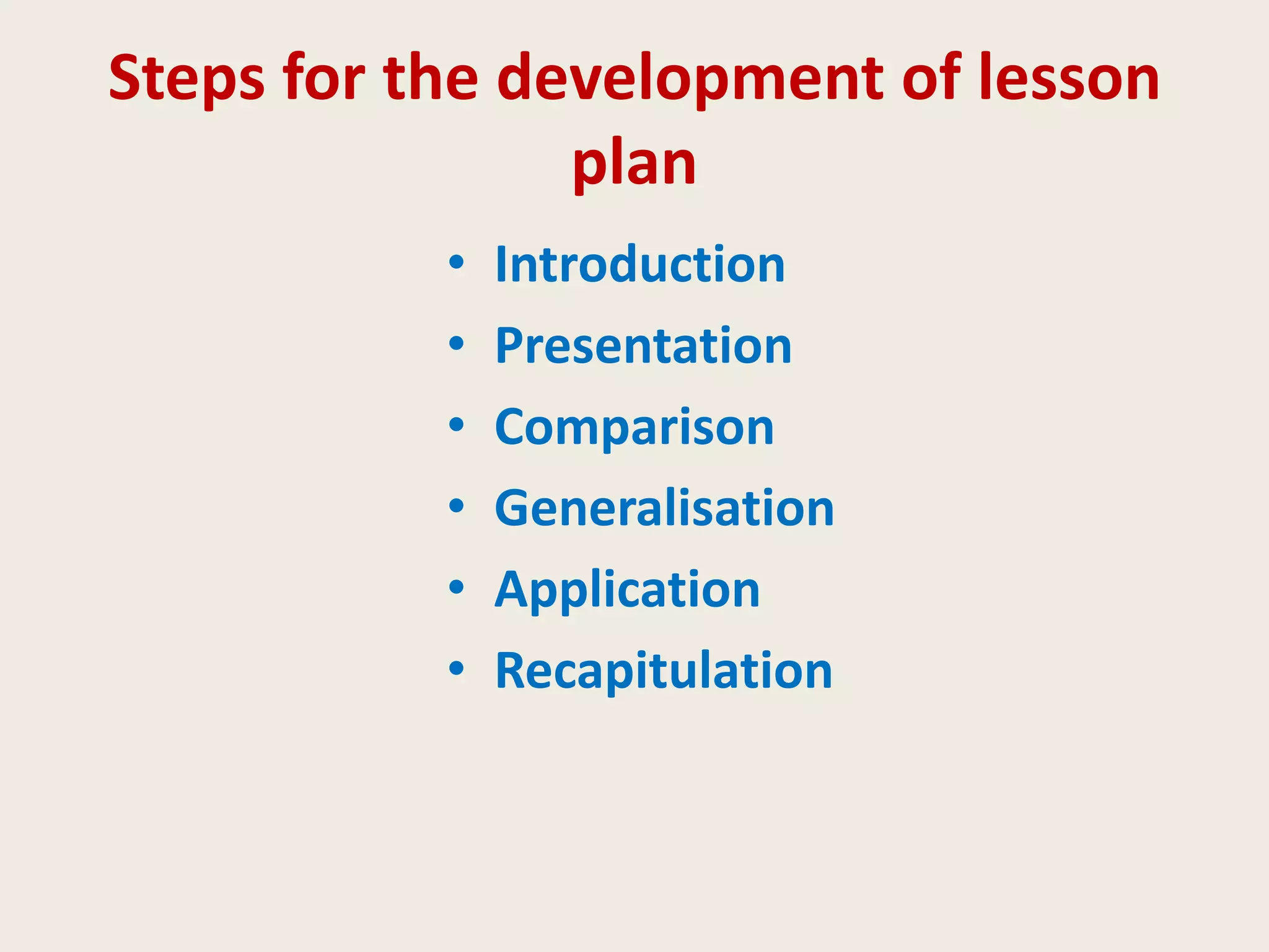 Concept of Lesson plan | PPTX