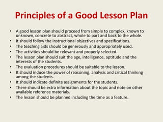 Concept of Lesson plan | PPTX