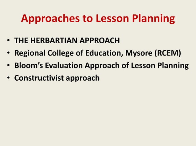 Concept of Lesson plan | PPTX