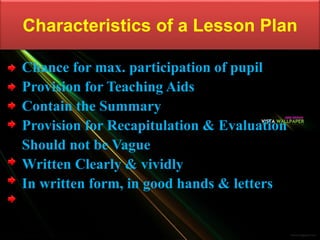 Lesson Plan | PPT