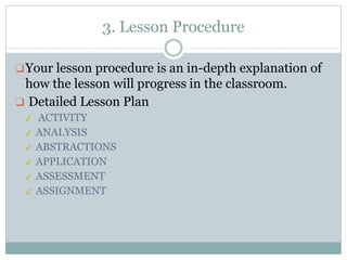 Lesson Plan Discussion for teachers.pptx | Educational Assessment ...