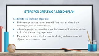 Lesson Plan structure / Steps and explanation | PPTX