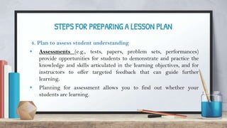 Lesson Plan structure / Steps and explanation | PPTX