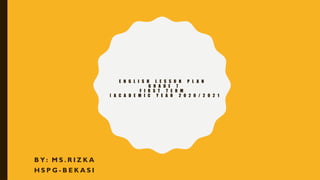 English lesson plan of English Learning.pptx