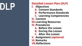 Lesson Plan.pptx overview guidelines and laws | PPT