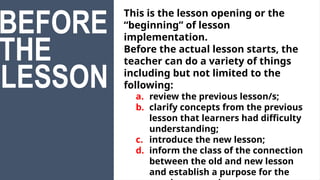 Lesson Plan.pptx overview guidelines and laws | PPT