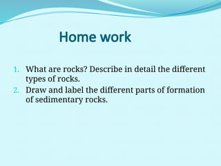 Comprehensive Lesson Plan on Types and Formation of Rocks for Class IX ...