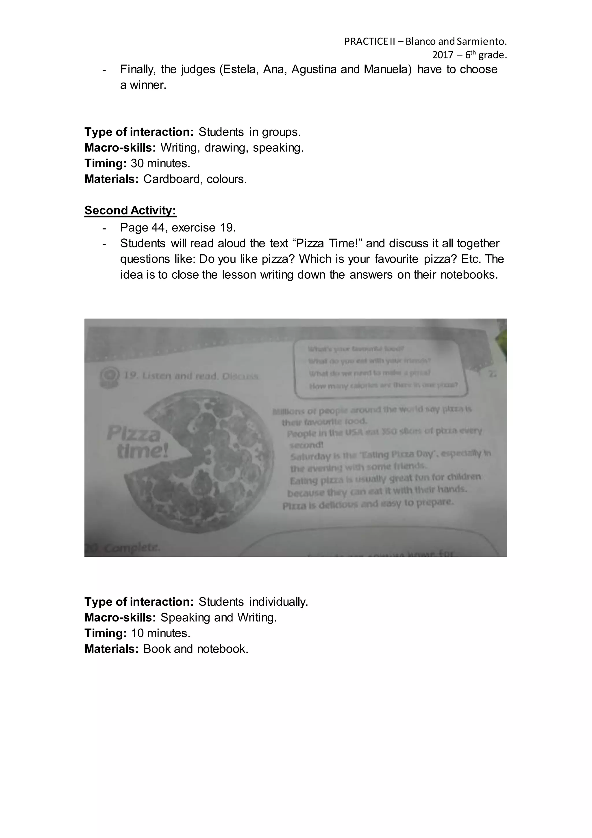 Lesson Plan 3rd week | DOCX