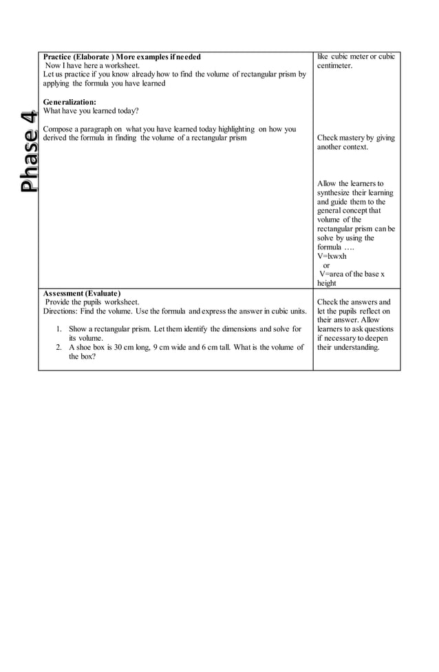 Lesson plan constructivism | PDF