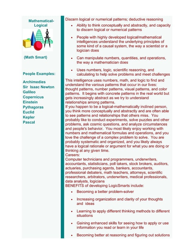 Lesson plan multiple intelligences.revised | RTF | Musicals | Genres