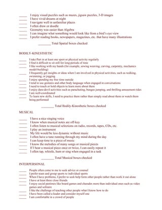 Lesson plan multiple intelligences.revised | RTF