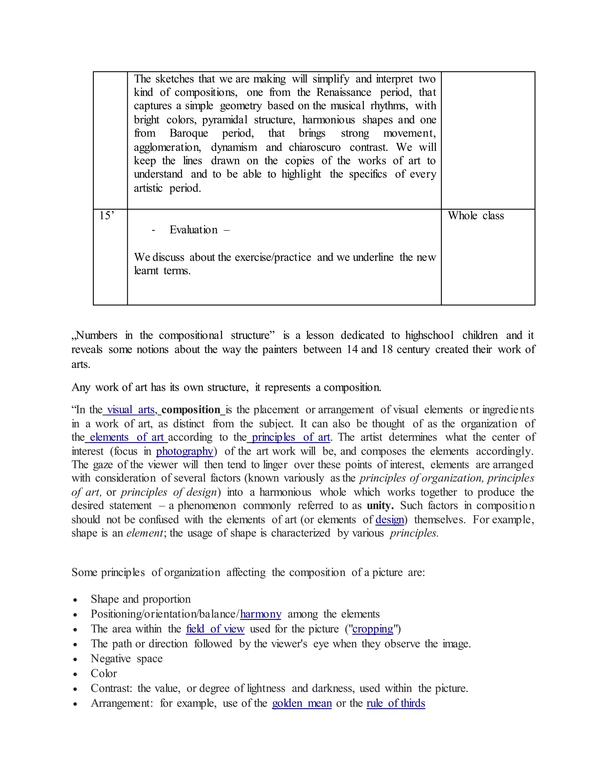 Numbers in the compositional structure Upper Sec | DOCX