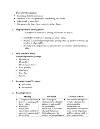 Lesson plan reading - speaking | PDF