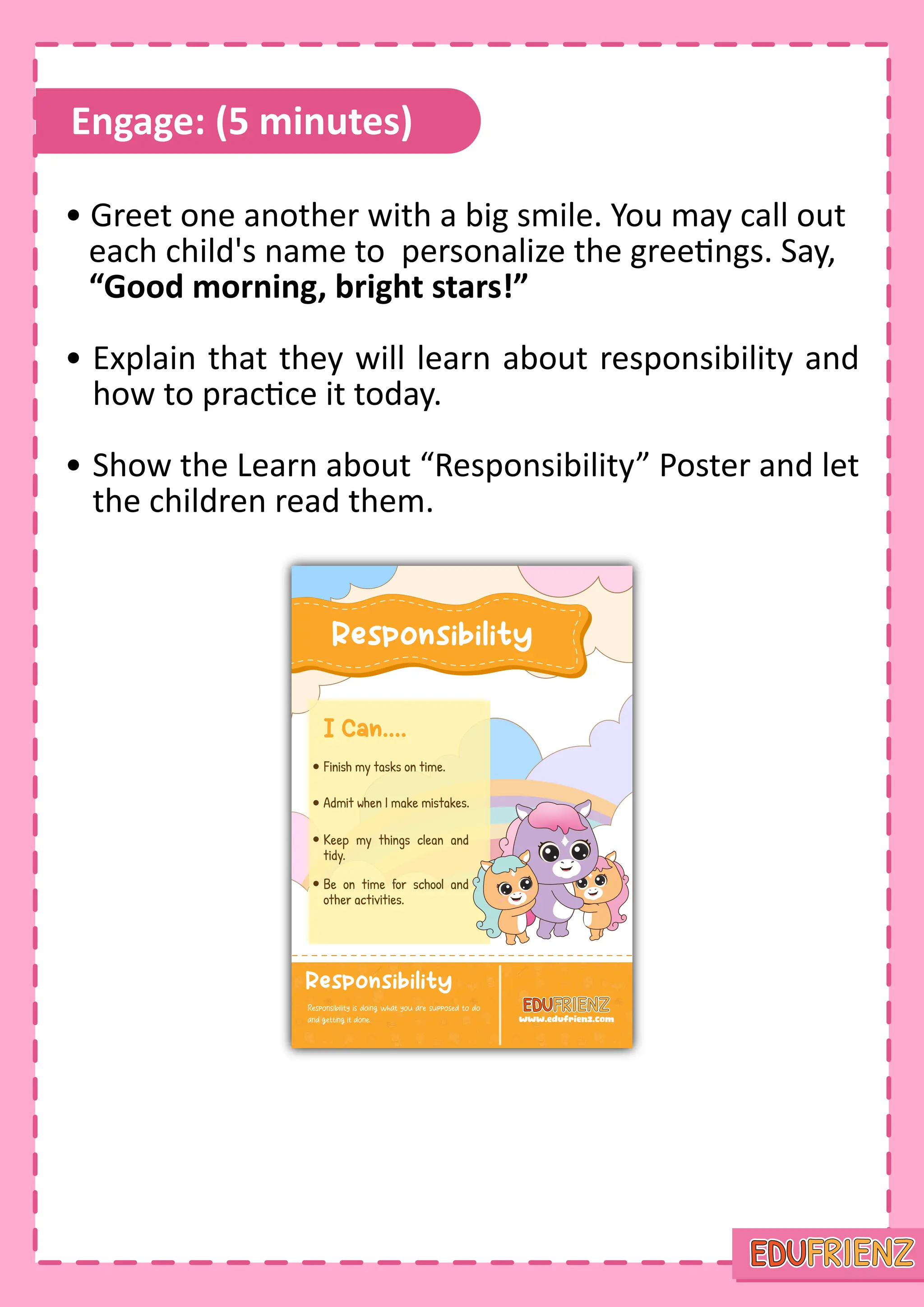 SEL LESSON PLLearn About Responsibility Lesson PlanAN - RESPONSIBILITY.pdf