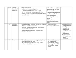 Lesson plan revised | PDF