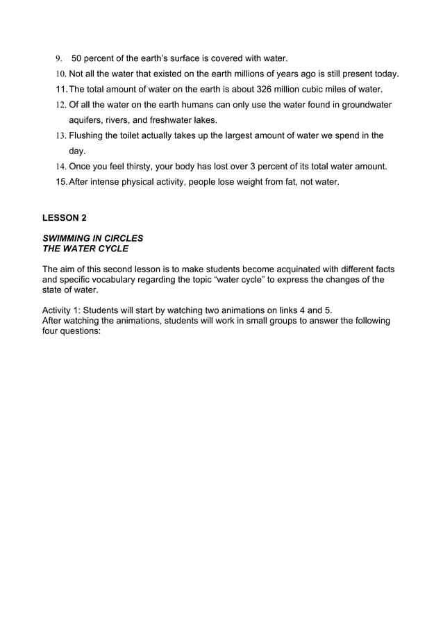 Lesson plan webquests | DOC