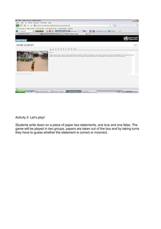 Lesson plan webquests | DOC