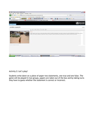 Lesson plan webquests | DOC