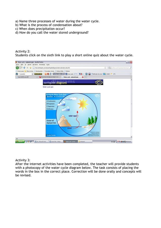 Lesson plan webquests | PDF